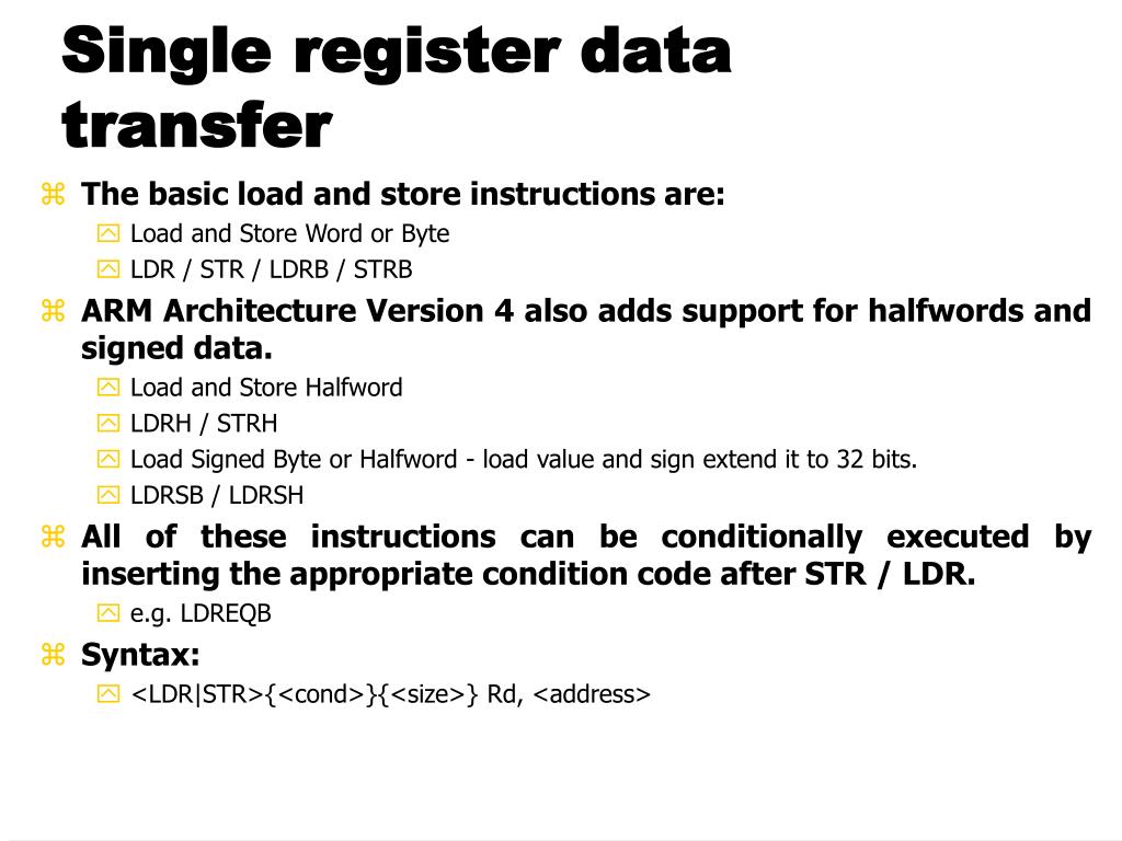 PPT - ARM instruction set PowerPoint Presentation, free download - ID ...