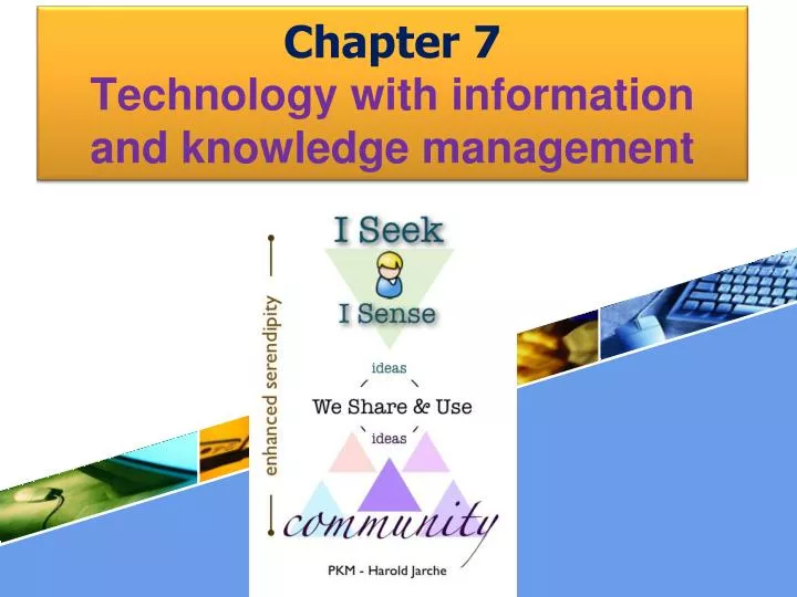 PPT - Chapter 7 Technology with information and knowledge management ...