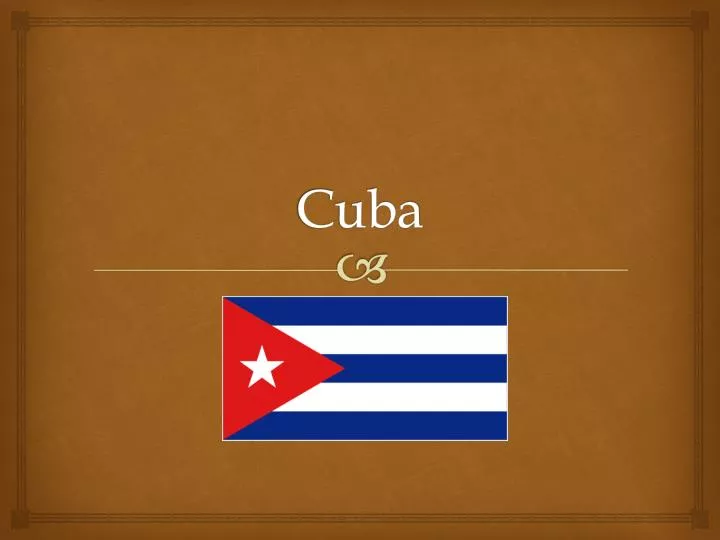 PPT - Cuba PowerPoint Presentation, free download - ID:5855193