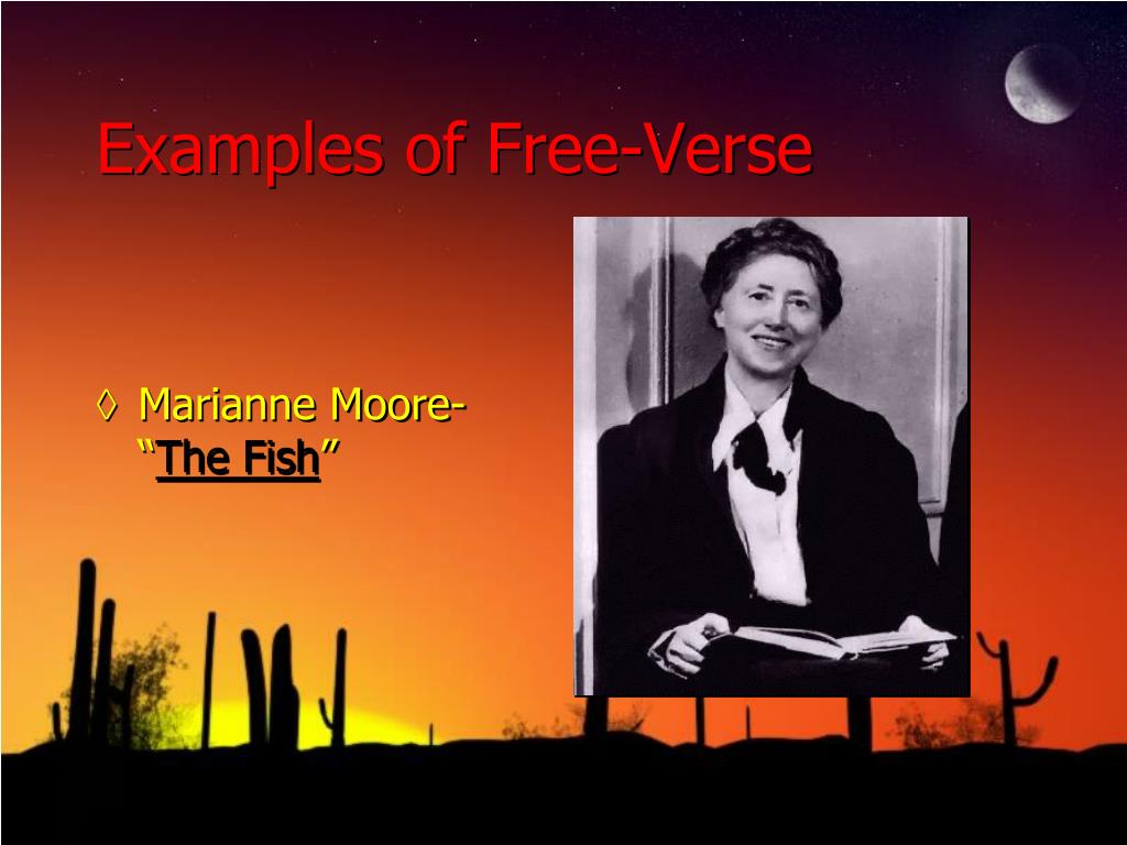 PPT - Free-Verse Poetry PowerPoint Presentation, free download - ID:5856093
