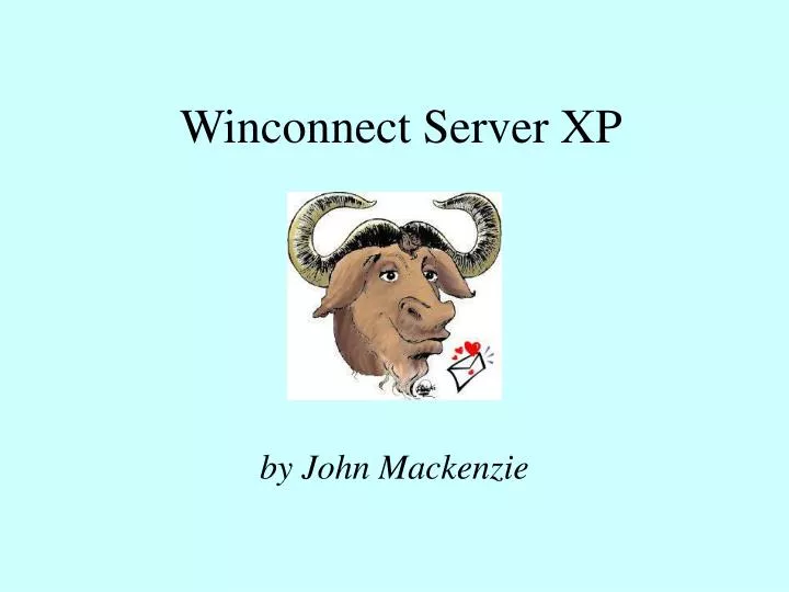PPT - Winconnect Server XP PowerPoint Presentation, free download - ID ...