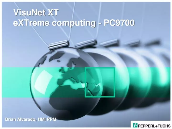 PPT - VisuNet XT eXTreme computing - PC9700 PowerPoint Presentation ...
