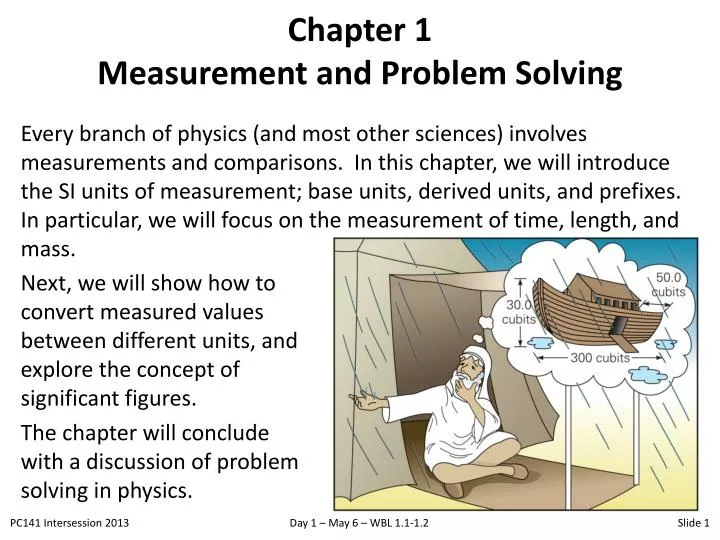 PPT - Chapter 1 Measurement and Problem Solving PowerPoint Presentation ...