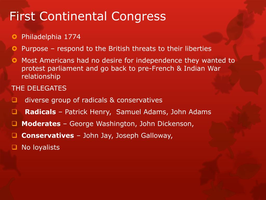 PPT - The American Revolution & Confederation PowerPoint Presentation ...