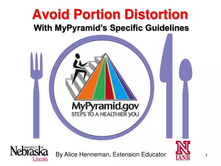 PPT - Avoid Portion Distortion PowerPoint Presentation, free download ...
