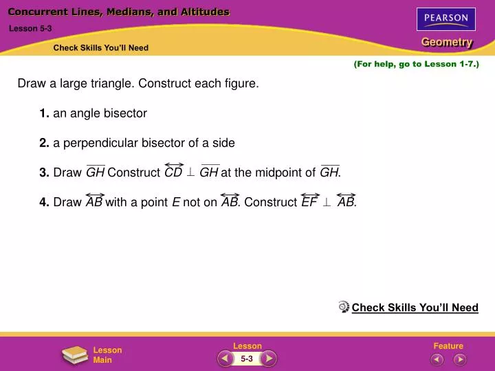 PPT - Concurrent Lines, Medians, and Altitudes PowerPoint Presentation ...