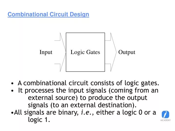PPT - Combinational Circuit Design PowerPoint Presentation, free ...