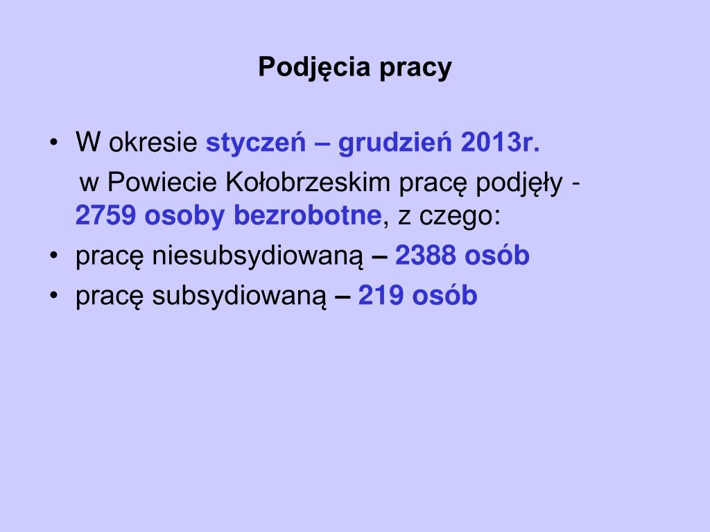 PPT - Powiatowy Urząd Pracy w Kołobrzegu PowerPoint Presentation, free ...