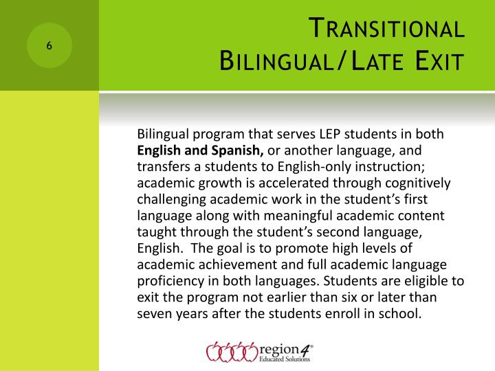 PPT - Bilingual Education and English as a Second Language PowerPoint ...