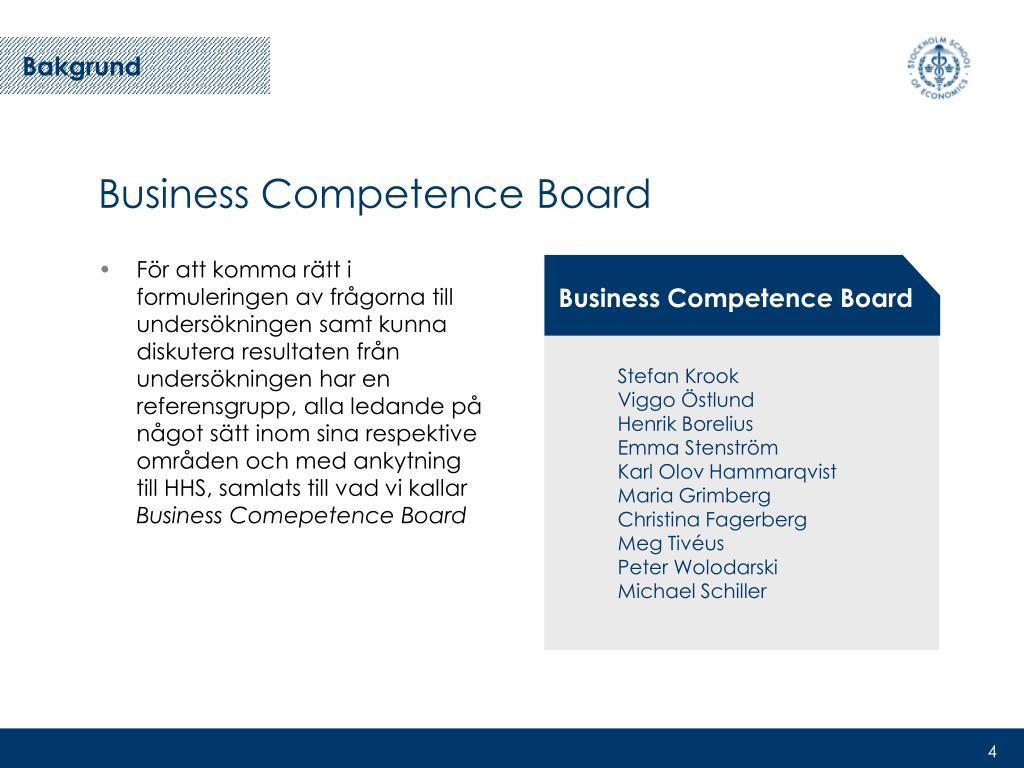 PPT - BUSINESS COMPETENCE PANEL 2009 PowerPoint Presentation, free ...