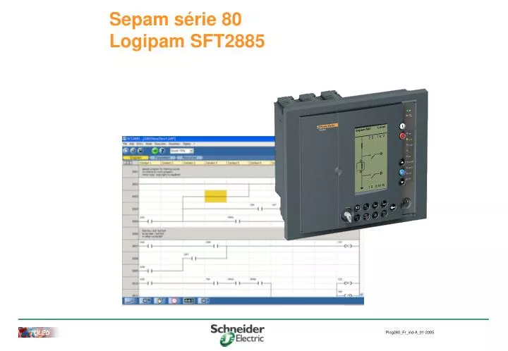 PPT - Sepam série 80 Logipam SFT2885 PowerPoint Presentation, free ...