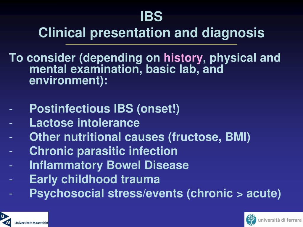 PPT - Irritable Bowel Syndrome A functional or an organic condition ...