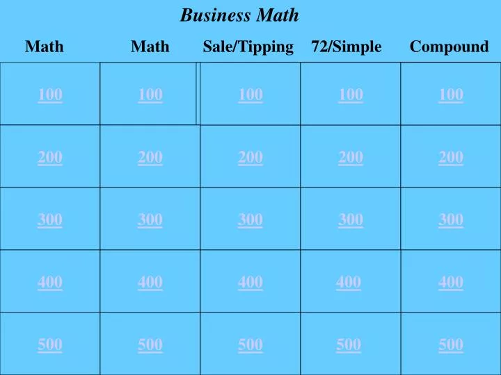PPT - 100 PowerPoint Presentation, free download - ID:5866280