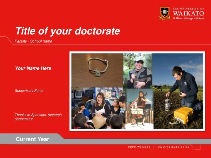 PPT - Title of your doctorate PowerPoint Presentation, free download ...