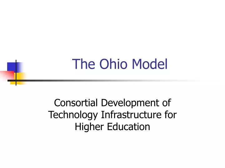 PPT - The Ohio Model PowerPoint Presentation, free download - ID:5868337