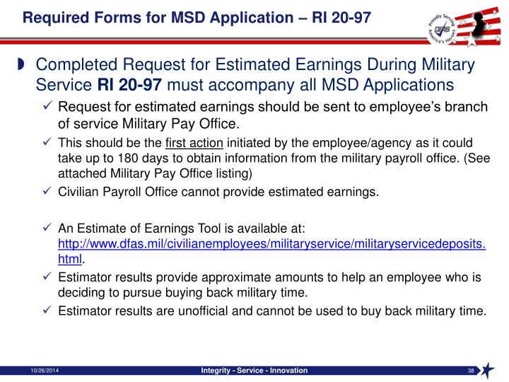 PPT - USERRA Military Service Deposits & Applications PowerPoint ...