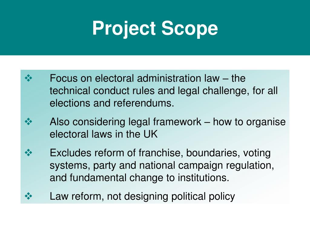 PPT - Reform of Electoral Law in the UK Nicholas Paines QC ...
