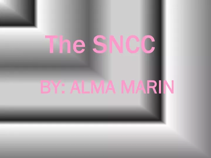 PPT - The SNCC PowerPoint Presentation, free download - ID:5870134