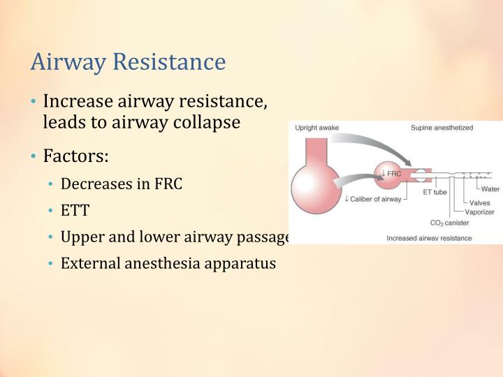 PPT - RESPIRATORY PHYSIOLOGY DURING ANESTHESIA PowerPoint Presentation ...