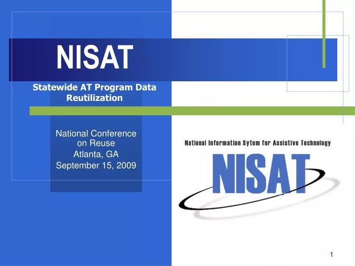 PPT - NISAT PowerPoint Presentation, free download - ID:5871475