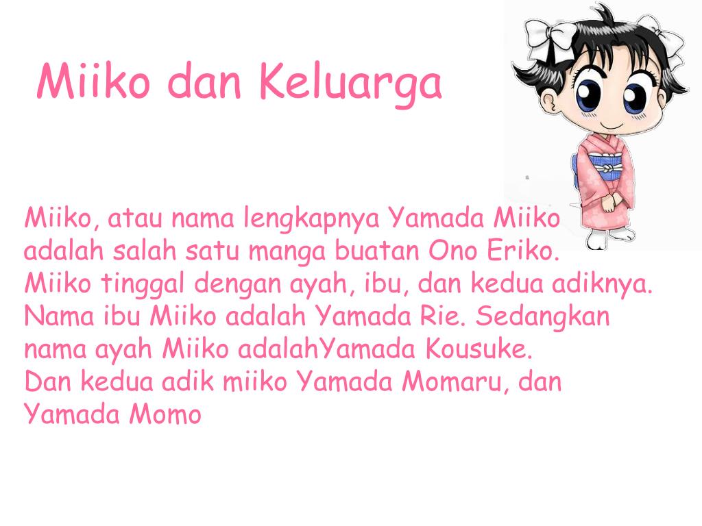 PPT - Tahukah kamu apa itu KOMIK Miiko ?? PowerPoint Presentation, free ...