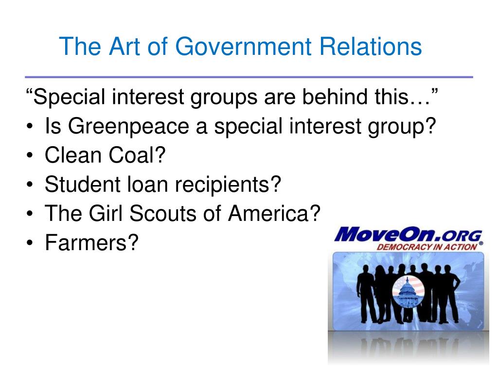 PPT - The Art of Government Relations PowerPoint Presentation, free ...
