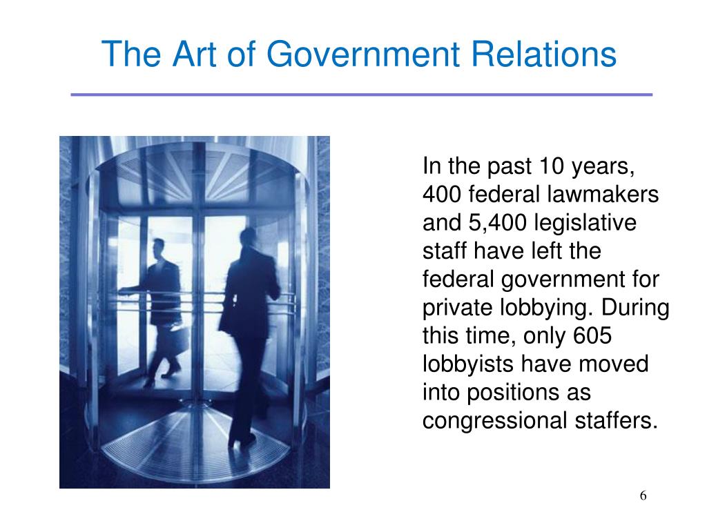 PPT - The Art of Government Relations PowerPoint Presentation, free ...