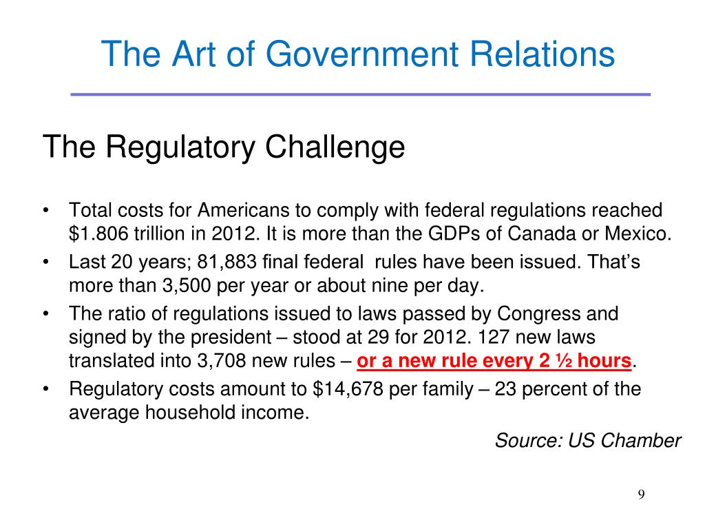 PPT - The Art of Government Relations PowerPoint Presentation, free ...
