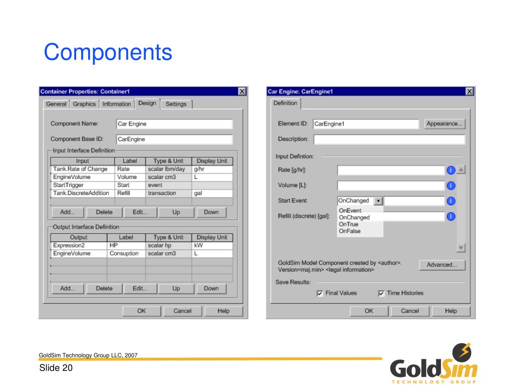 PPT - GoldSim User Conference San Francisco, CA October 25-26, 2007 ...