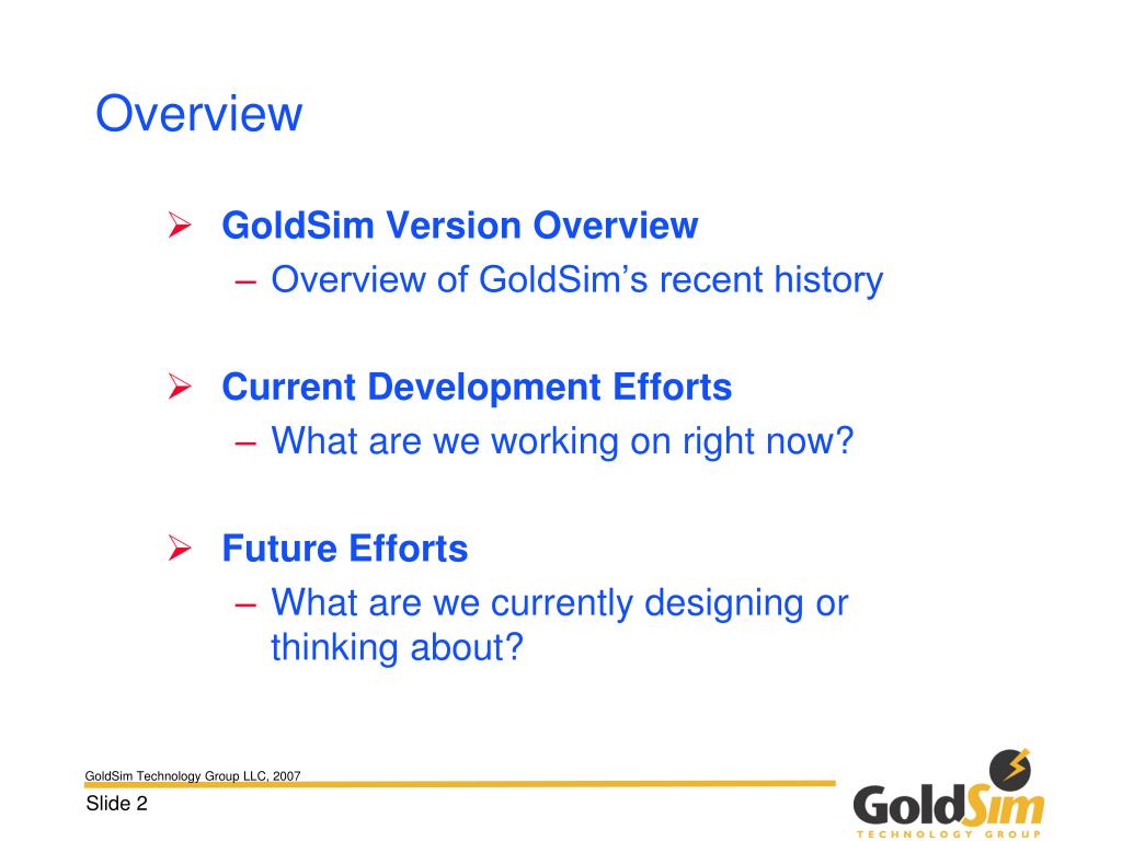 PPT - GoldSim User Conference San Francisco, CA October 25-26, 2007 ...