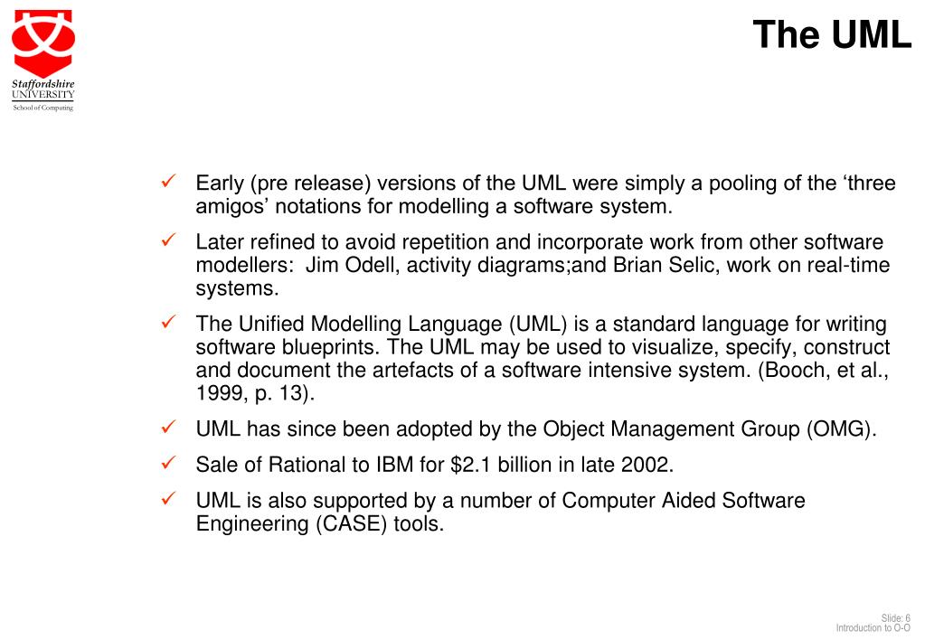 Ppt Introduction To Object Orientation O O And The Unified Modelling Language Uml Powerpoint
