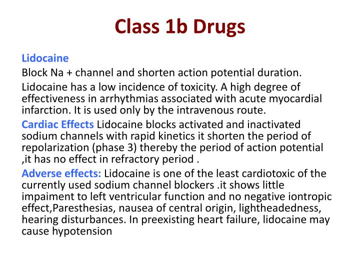 PPT - Antiarrhythmic Drugs PowerPoint Presentation - ID:5875834