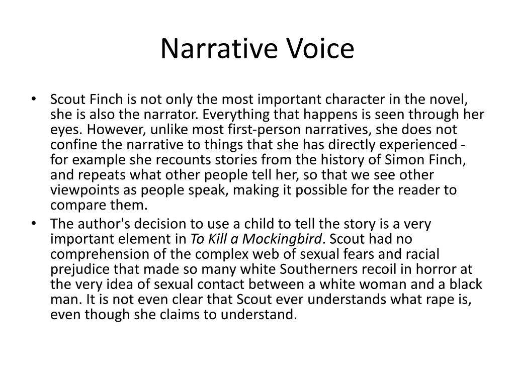PPT - Historical Context Literary Criticism Narrative Voice and ...