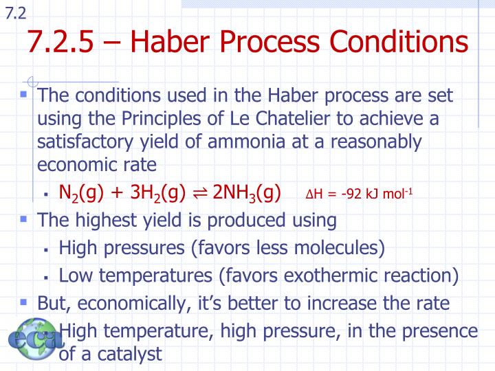PPT - Topic 07 – Equilibrium 7.2: Position of Equilibrium and Le ...