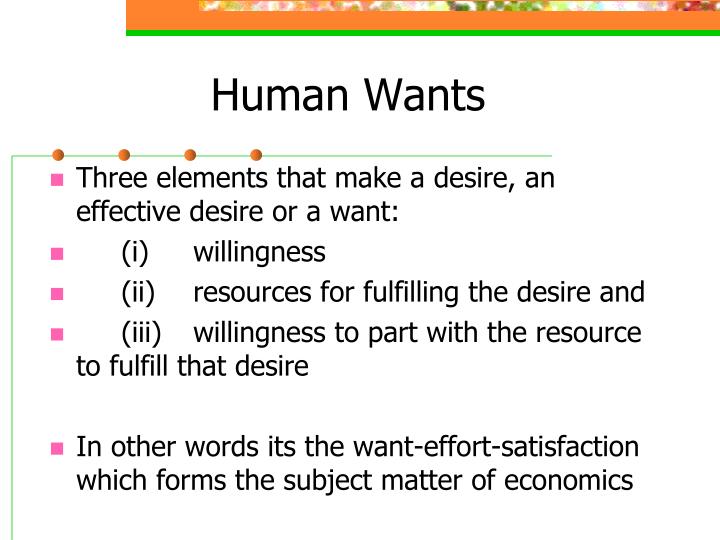 PPT - NEED/DESIRE/WANT/DEMAND PowerPoint Presentation - ID:5876531