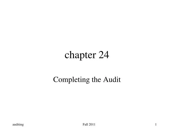 PPT - chapter 24 PowerPoint Presentation, free download - ID:5877489