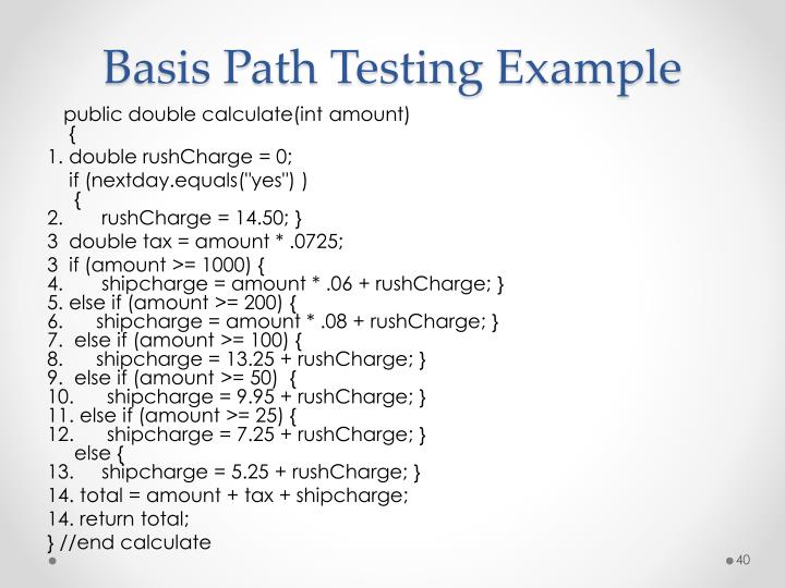 PPT - Chapter 6 Path Testing 322 235 Software Testing PowerPoint ...
