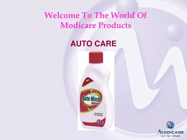 PPT - Welcome To The World Of Modicare Products PowerPoint Presentation ...