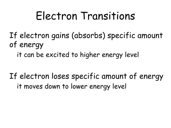 PPT - Electrons in Atoms PowerPoint Presentation - ID:5879046