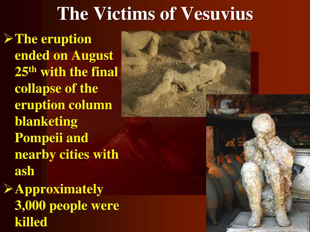 Ppt The Eruption Of Mt Vesuvius August 24 Ad 79 Powerpoint