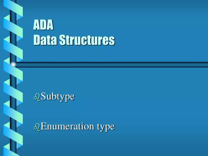 PPT - ADA Data Structures PowerPoint Presentation, free download - ID ...