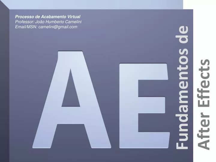 PPT - Fundamentos de After Effects PowerPoint Presentation, free ...