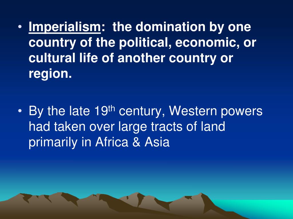 PPT - An Age of Western Imperialism PowerPoint Presentation, free ...