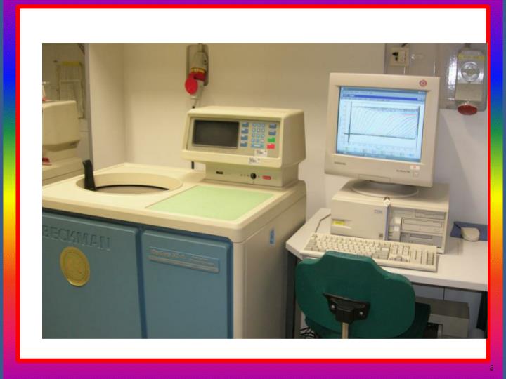 PPT - Analytical Ultracentrifugation PowerPoint Presentation - ID:5880779