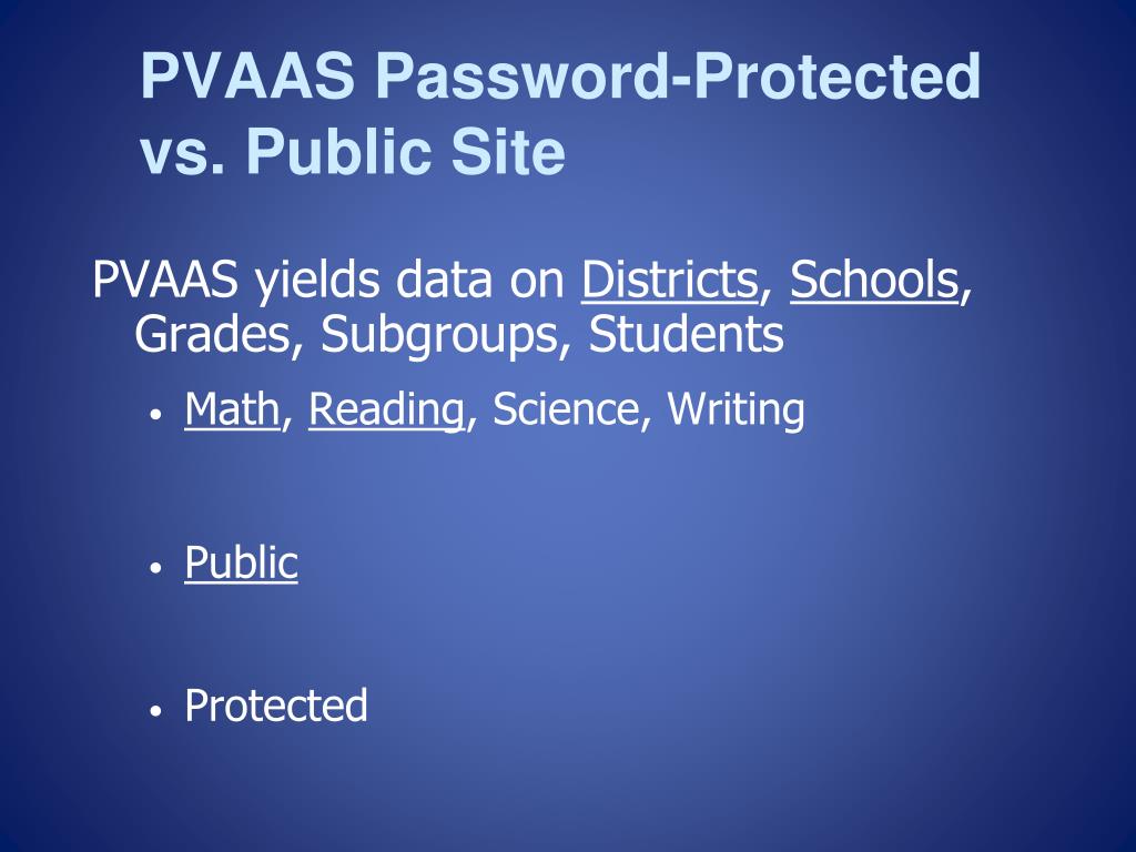 PPT - 2 Sessions March 9 and 10, 2011 Kristen Lewald, Ed.D. PVAAS ...