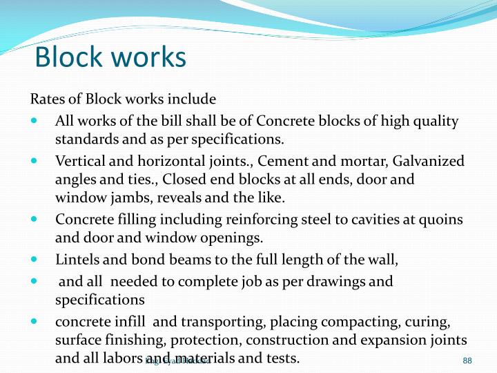 PPT - Specification & Quantities Estimating PowerPoint Presentation ...