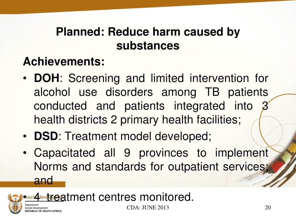 PPT - CENTRAL DRUG AUTHORITY 2011/12 ANNUAL REPORT SOCIAL DEVELOPMENT ...
