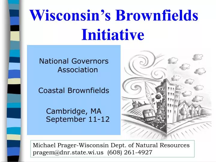 PPT - Wisconsin’s Brownfields Initiative PowerPoint Presentation, free ...