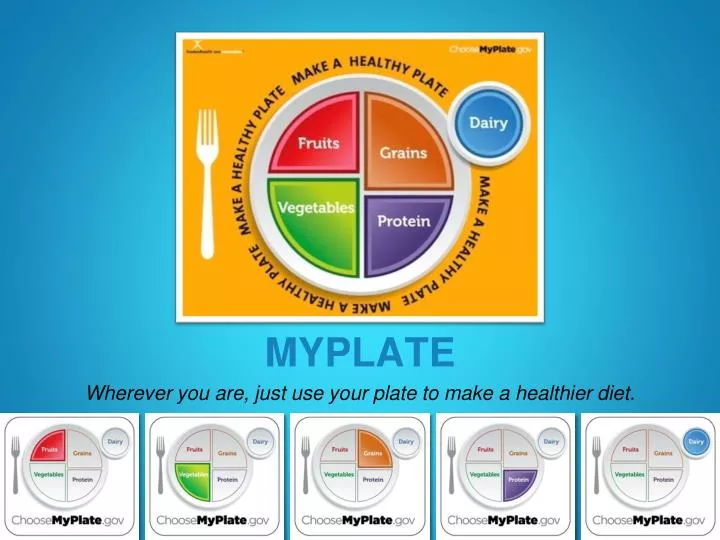 PPT - MyPlate PowerPoint Presentation, free download - ID:5885620