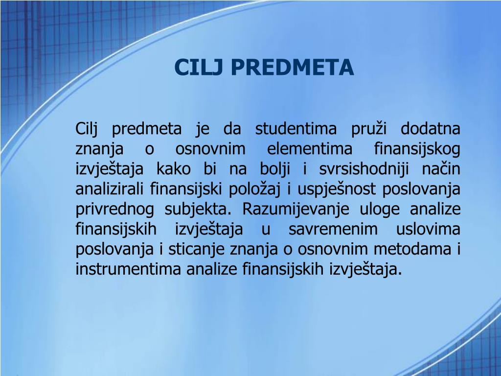 PPT - INTERNACIONALNI UNIVERZITET TRAVNIK EKONOMSKI FAKULTET PowerPoint ...